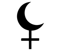 Black moon Lilith glyph, mean – Library of Lilith
